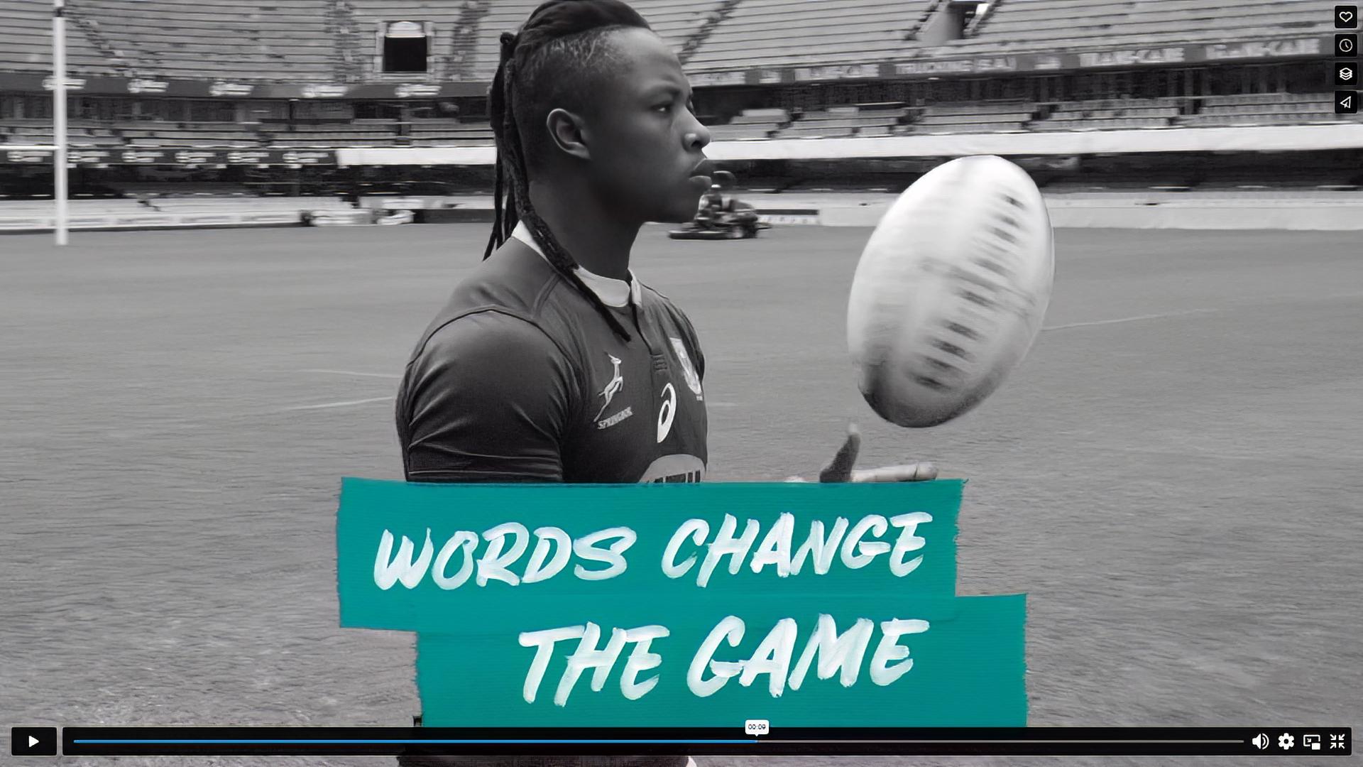 FNB Springboks “Words of Greatness” 2019 Campaign - S’bu • Spitfire.tv