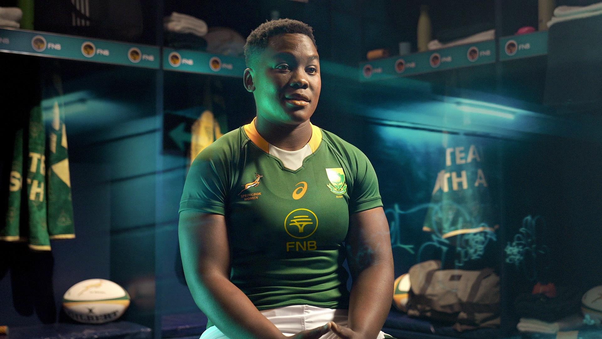 FNB CHANGE ROOM SPRINGBOK WOMEN • Spitfire.tv
